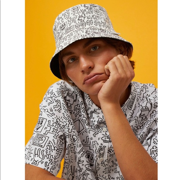 H&M | Accessories | Hm Keith Haring Reversible Bucket Hat | Poshmark